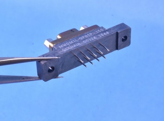 Glenair D-Sub Micro-D Connectors Micr D Pcb Con 9P Cnt W/Std Post ...