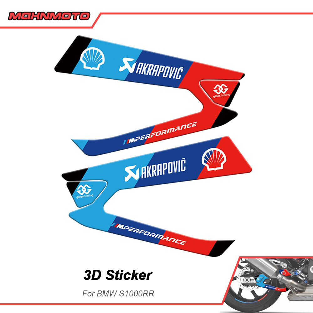 For BMW S1000RR M1000RR 2019-2023 Swing Arm Decal Sticker Graphics Kit ...