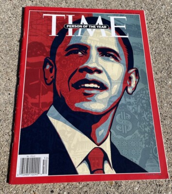 BARACK OBAMA TIME Magazine NO MAILING LABEL Person Of The Year | eBay