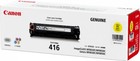 Canon Genuine CART-416Y YELLOW Toner For MF8050 MF8050CN MF8080CW ...