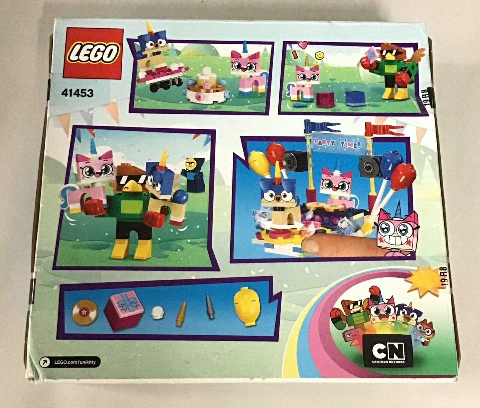 LEGO Movie 41453 Unikitty Party Time Building Block Set Kit / 214 Pcs ...