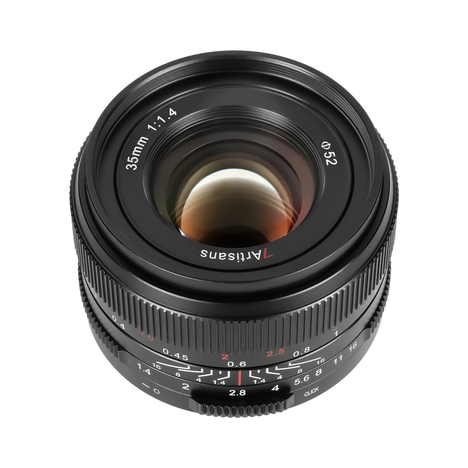 7artisans 35mm F1.4 III Full Frame lens for Canon RF mount camera Large ...