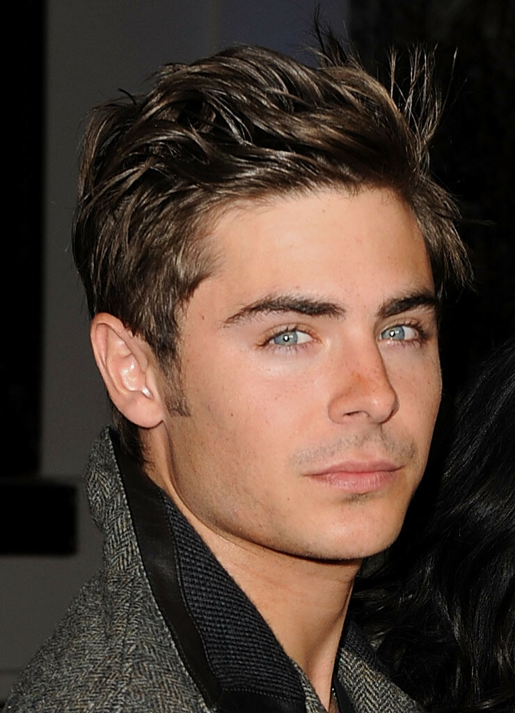 Zac Efron Medium Hair