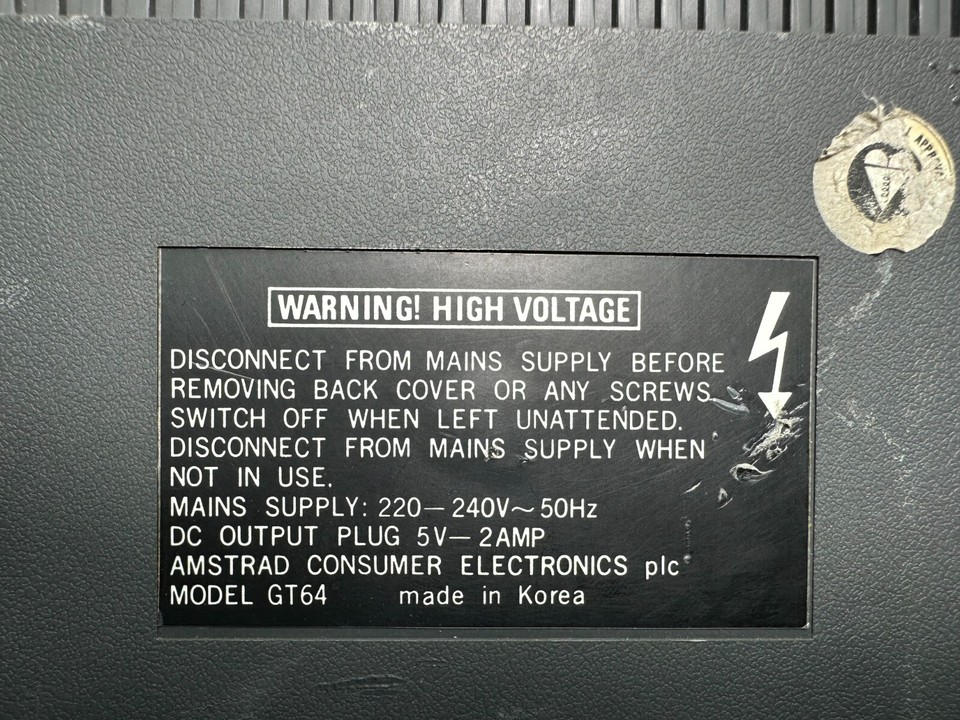 Vintage Amstrad GT-64 Monitor CPC For Personal Computer | eBay