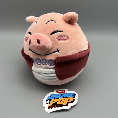 Zuru Anime Pop Plush Tonton Naruto 5" Pig & Sticker Read Description | eBay