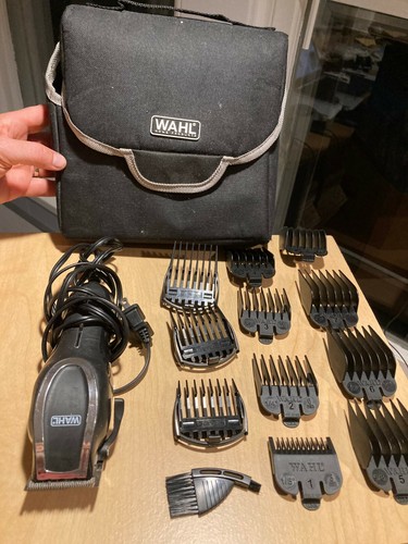 WAHL Precision Clipper Kit MODEL # MC3 with bag, brush and attachments ...