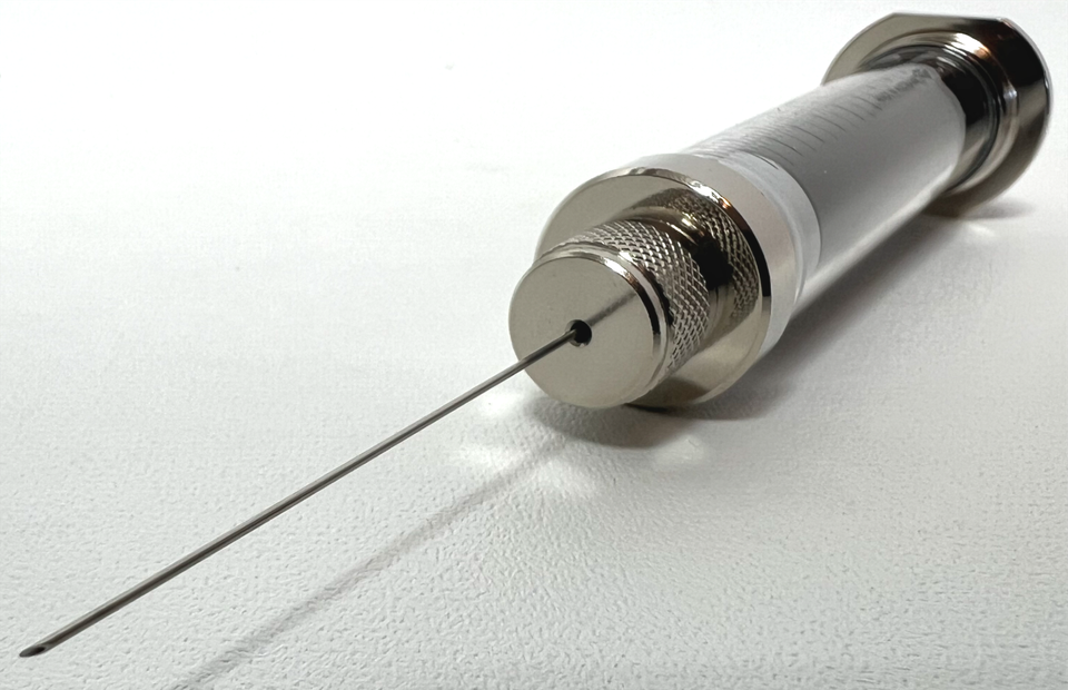 Trajan SGE 008900 Gas Tight Syringes, Removable Bevel-Tip Needle, 10 mL ...