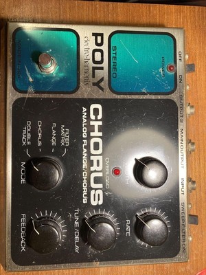 Electro-Harmonix POLY CHORUS Guitar Effects Pedal Used Japan With Power ...