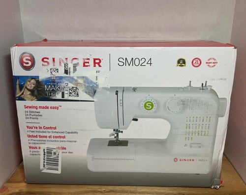 Singer SM024 24 Stitches Sewing Machine - White New | eBay