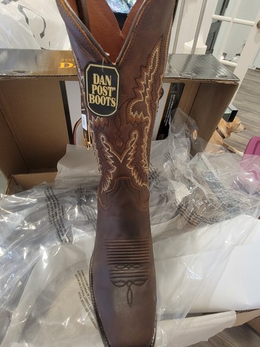 Dan Post Mens Renegade S Cowboy Boots Leather Bay Apache | eBay