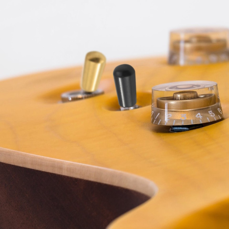 3Pcs Guitar Tip, 3 Way Toggle Knob Tip Copper For Lp Electric ...