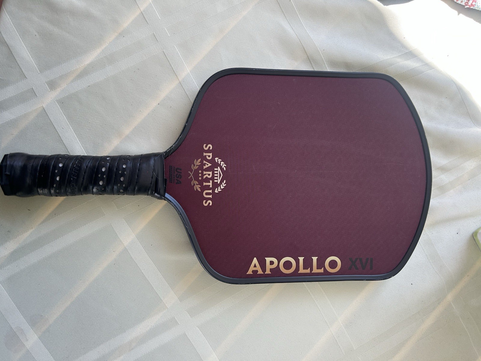 Spartus Apollo 16mm Kevlar Dupont Pickleball Paddle | eBay
