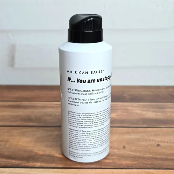American Eagle - If You are Unstoppable fragrance Body spray for Men ...