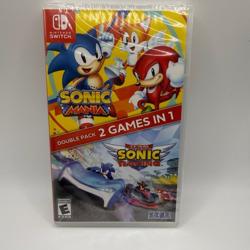 Sonic Mania + Team Sonic Racing Double Pack Nintendo Switch Brand New Sealed | eBay