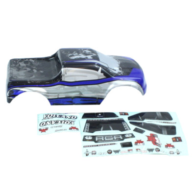 New Redcat Racing 1/10th RC Remote Truck Body Shell (Blue/Silver) (1pc ...