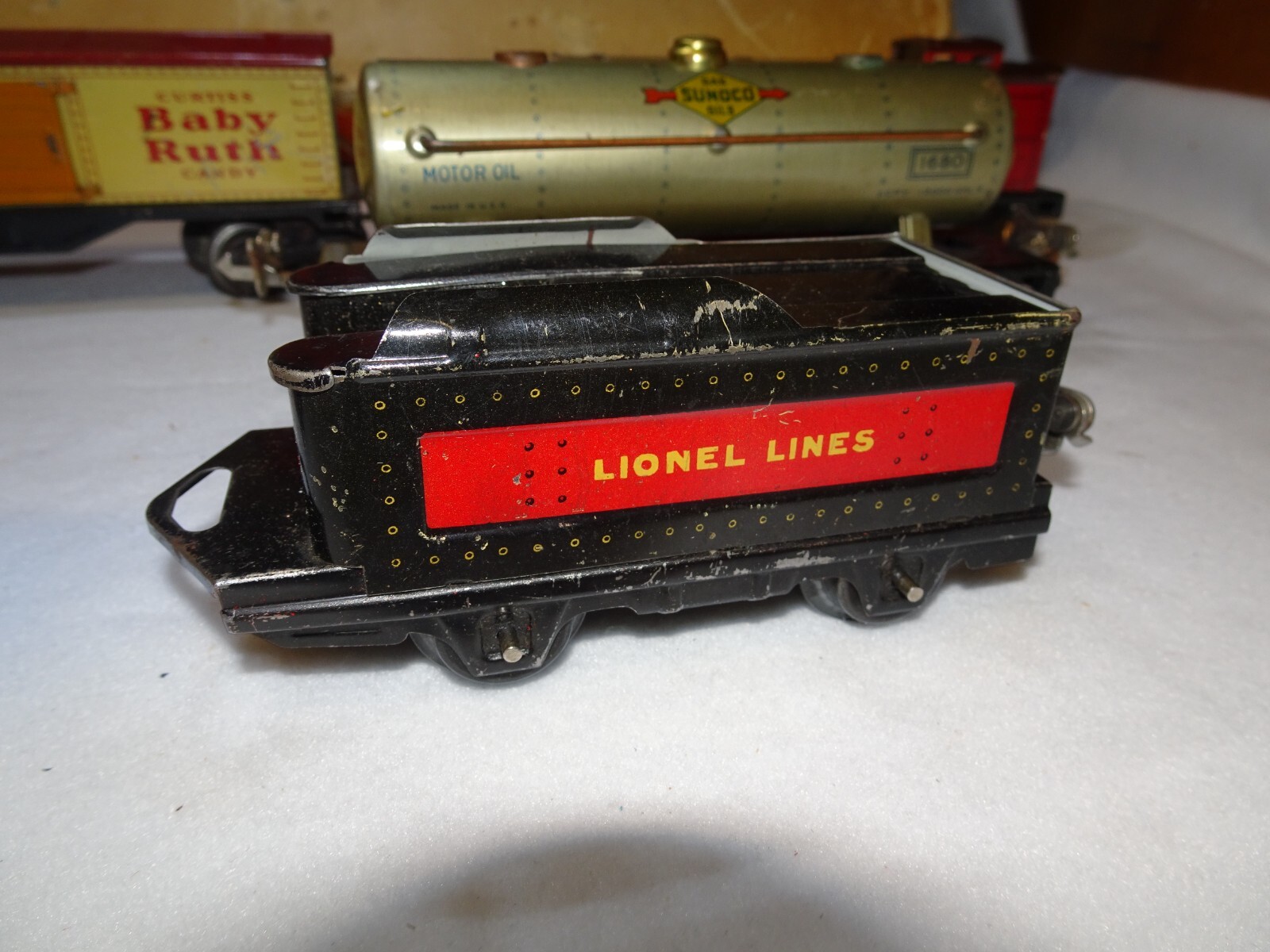 Vintage Lionel JR 1055 Prewar Freight Train Set w'Transformer and RED ...