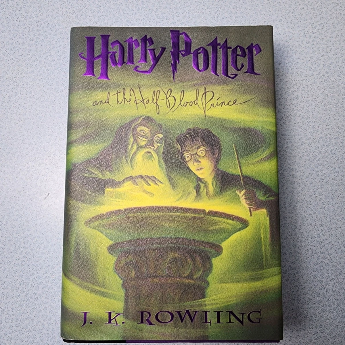 Harry Potter 6 Book Cover