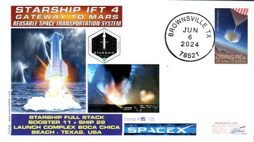 2024 SpaceX Starship Super Heavy IFT-4 Launch Brownsville 6 June ...