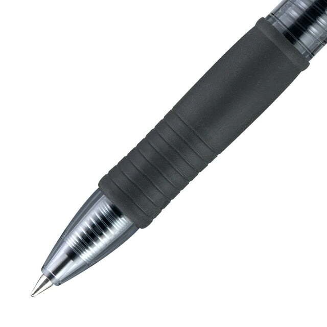 (20 pens per pack)Pilot G2 Retractable Gel Ink Pens, Fine Point, Black ...