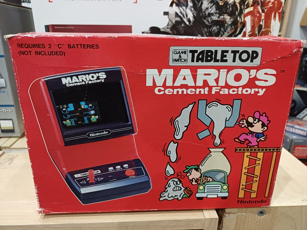 Mario's Cement Factory Game & Watch - Prix - Photo - Présentation
