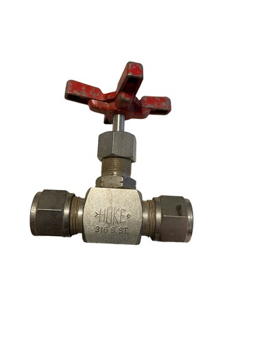 HOKE 2112G8Y 316 SS Needle Valve with 1/2" OD Tube fittings | eBay