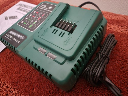 MasterForce 20V Charger FlexPower 252-8026 NEW 20V LED Diagnostic Fast ...