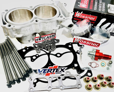 Polaris RZR XP Turbo S Top End Rebuild Kit Stock Bore 93mm Upper ...