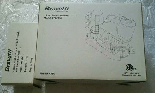 Bravetti Platinum Pro EP559V2 - 4 in 1 Multi-Use Mixer New in Box ...