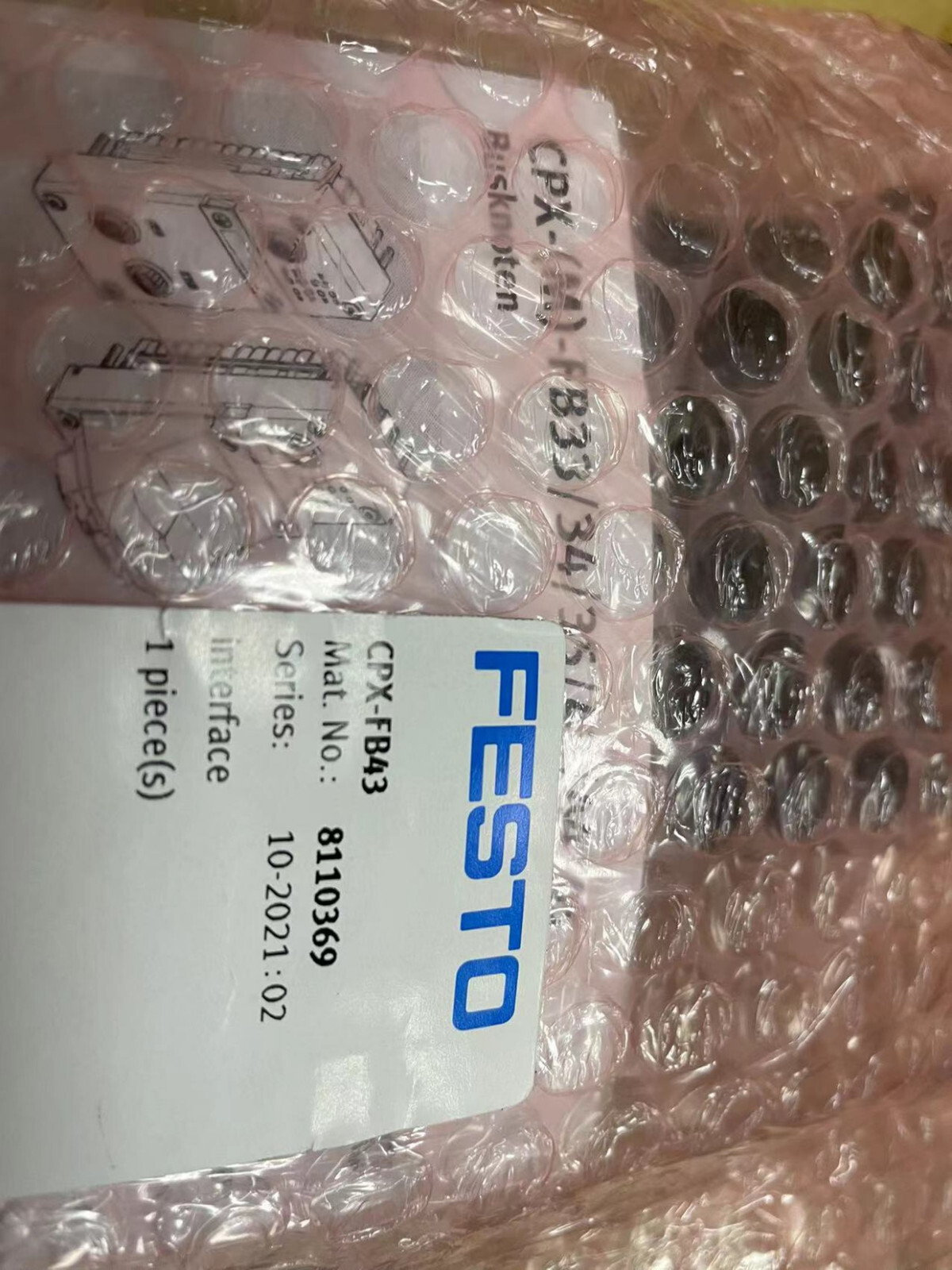 1pc New Festo CPX-FB43 8110369 Brand new Bus Node CPXFB43 8110369 | eBay