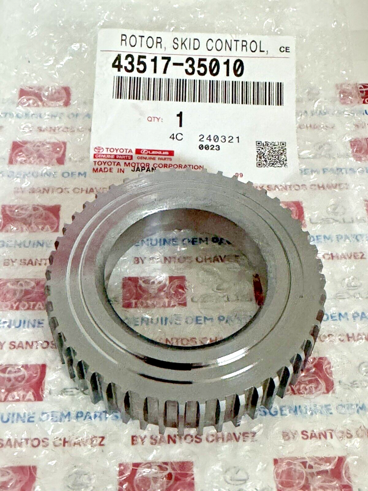 1996-2002 Toyota 4Runner Rear Wheel ABS Rotor Skid Control GENUINE OEM ...