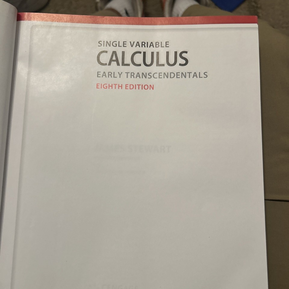Single Variable Calculus : Early Transcendentals by James Stewart (2015,... 9781285741550 | eBay