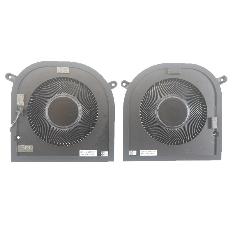 DELL XPS 17 9700 9710 9720 0MXF81 0P2FY9 Laptop CPU GPU Cooling Fan ...