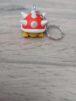 Super Mario Spiny Figure Keyring | eBay UK