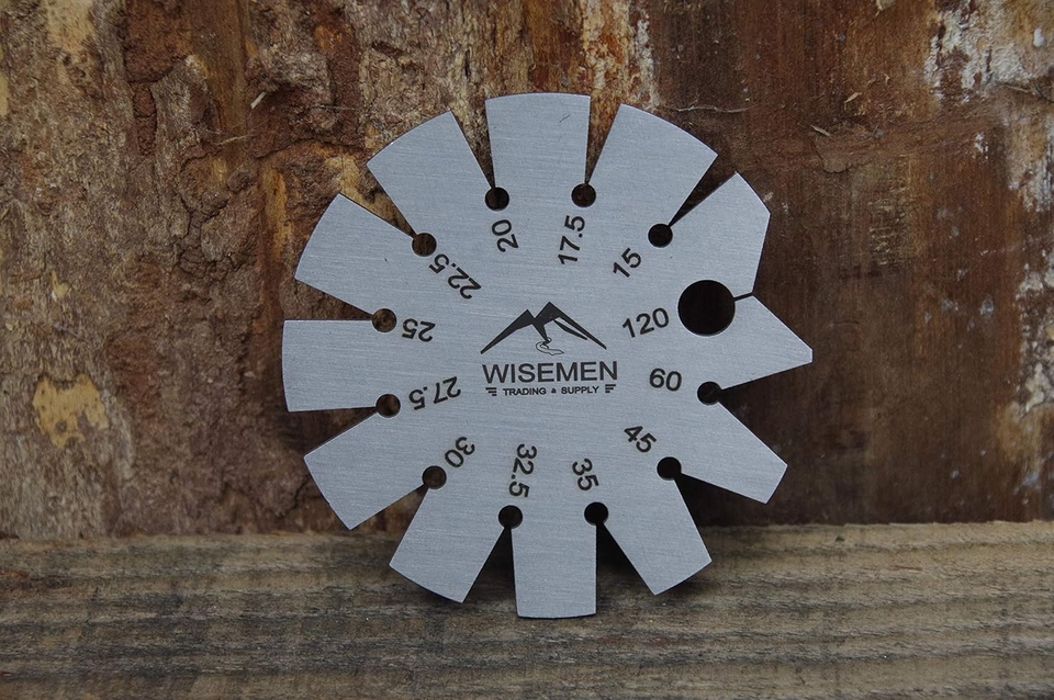 Wisemen Trading Stainless Steel Bevel Gauge Angle Range 15-120 Degree ...