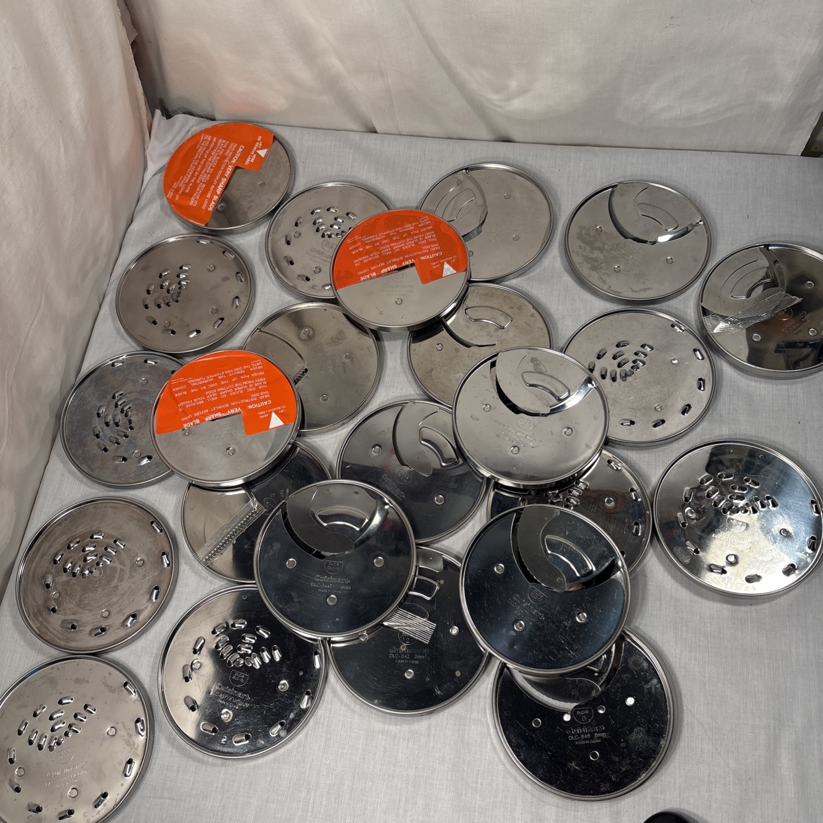 LOT OF 24 CUISINART DLC-8 FOOD PROCESSOR DISCS - Read Description | eBay
