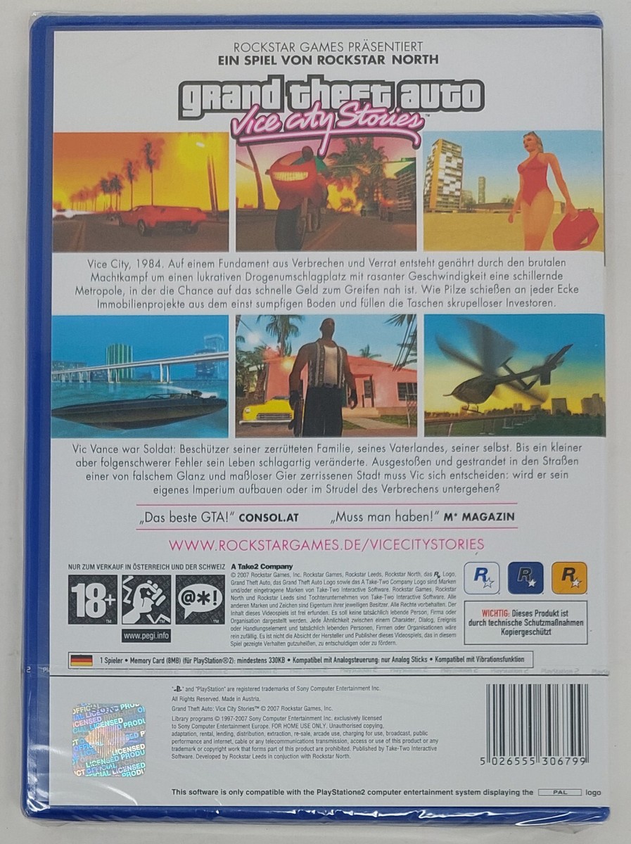 Gta Vice City Geschichten Ps2 Die GTA Reihe (2) Vice City Stories