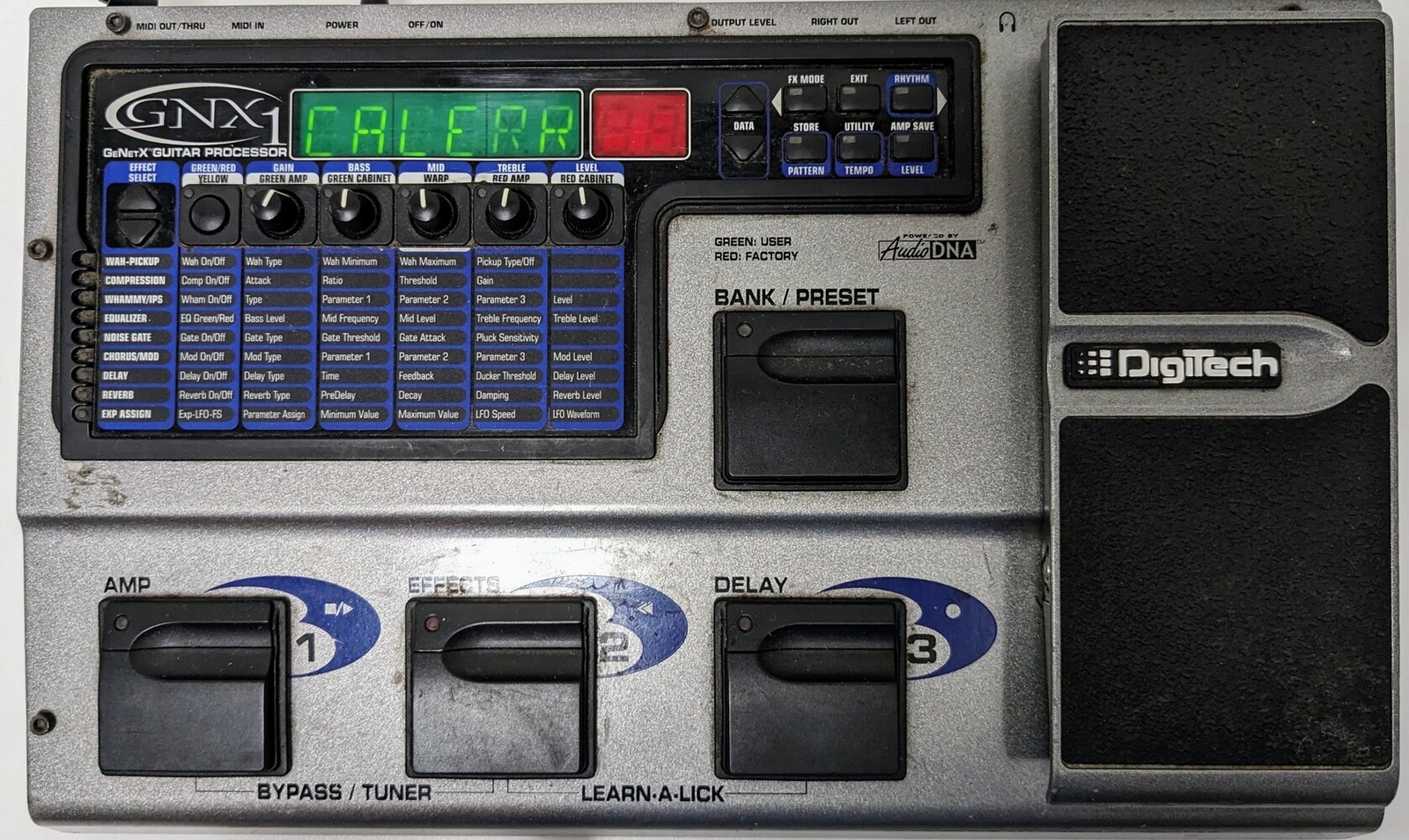 DigiTech GNX1 GeNeTX Guitar Workstation Amp Modelling Processor *FOR ...