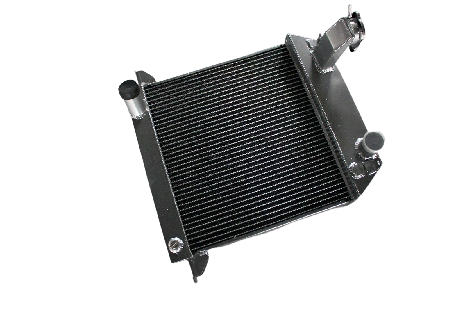 Aluminum Radiator with 12" Fan & Mounting fit Morgan Plus 4 1954-1968 ...
