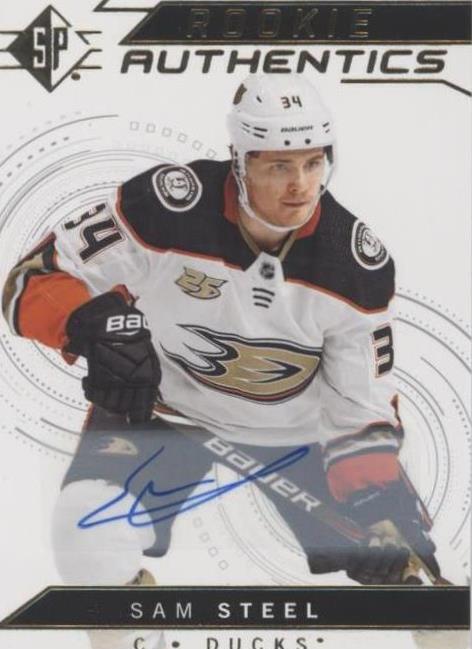 2018-19 SP - Rookie Authentics Sam Steel #134 Autographs (AU, RC) for ...