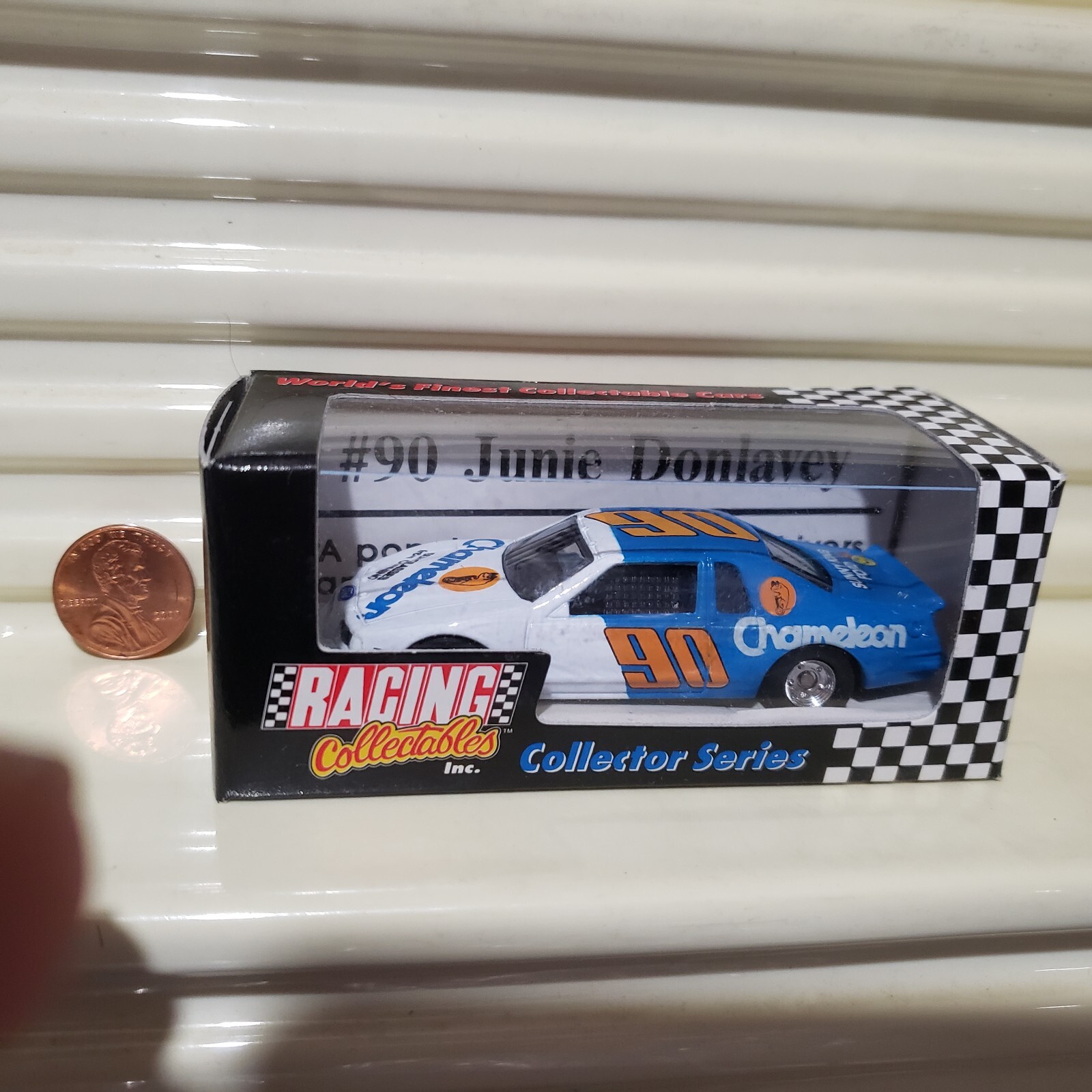 RACING COLLECTABLES 1991 1/64 #90 JUNIE DONLAVEY Ford Thunderbird Nu in ...