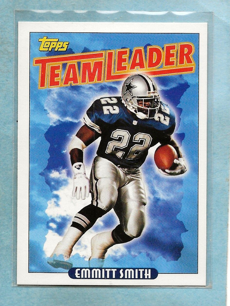 EMMITT SMITH - 1993 Topps "Team Leader" - #173 - Cowboys - $1 Shipping ...