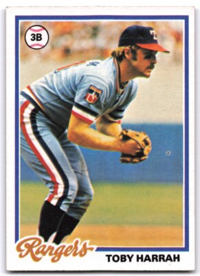 1978 Topps Toby Harrah Texas Rangers #44 | eBay