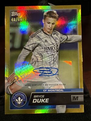 Bryce Duke 2023 Topps MLS /50 Auto | eBay