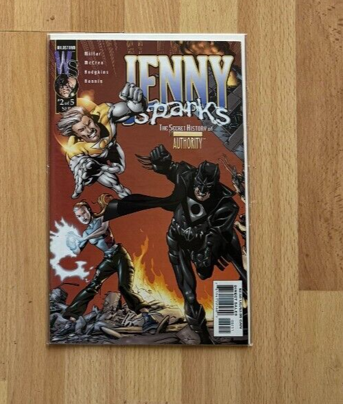Wildstorm Comic ~ Jenny Sparks (#1-5) Authority ~ Bagged /Boarded ...