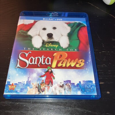 The Search for Santa Paws (Blu-ray/DVD, 2010, 2-Disc Set)no Dvd Blu Ray ...