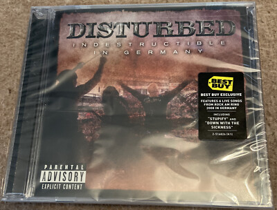 Disturbed indestructible In Germany Dvd- Brand New! | eBay