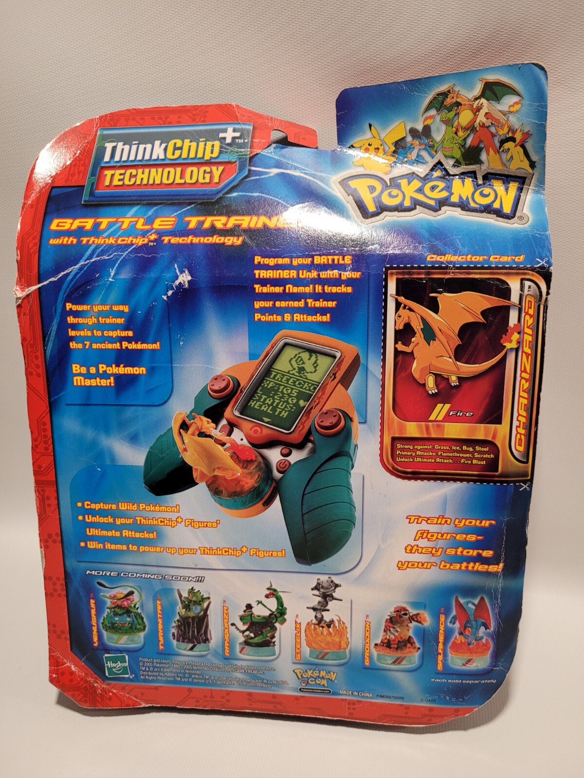 2005 Hasbro Pokemon Charizard Battle Trainer Thinkchip sealed rare | eBay