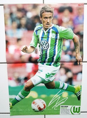 Bravo Sport POSTER Max Kruse VFL Wolfsburg Bundesliga Fussball | eBay.de