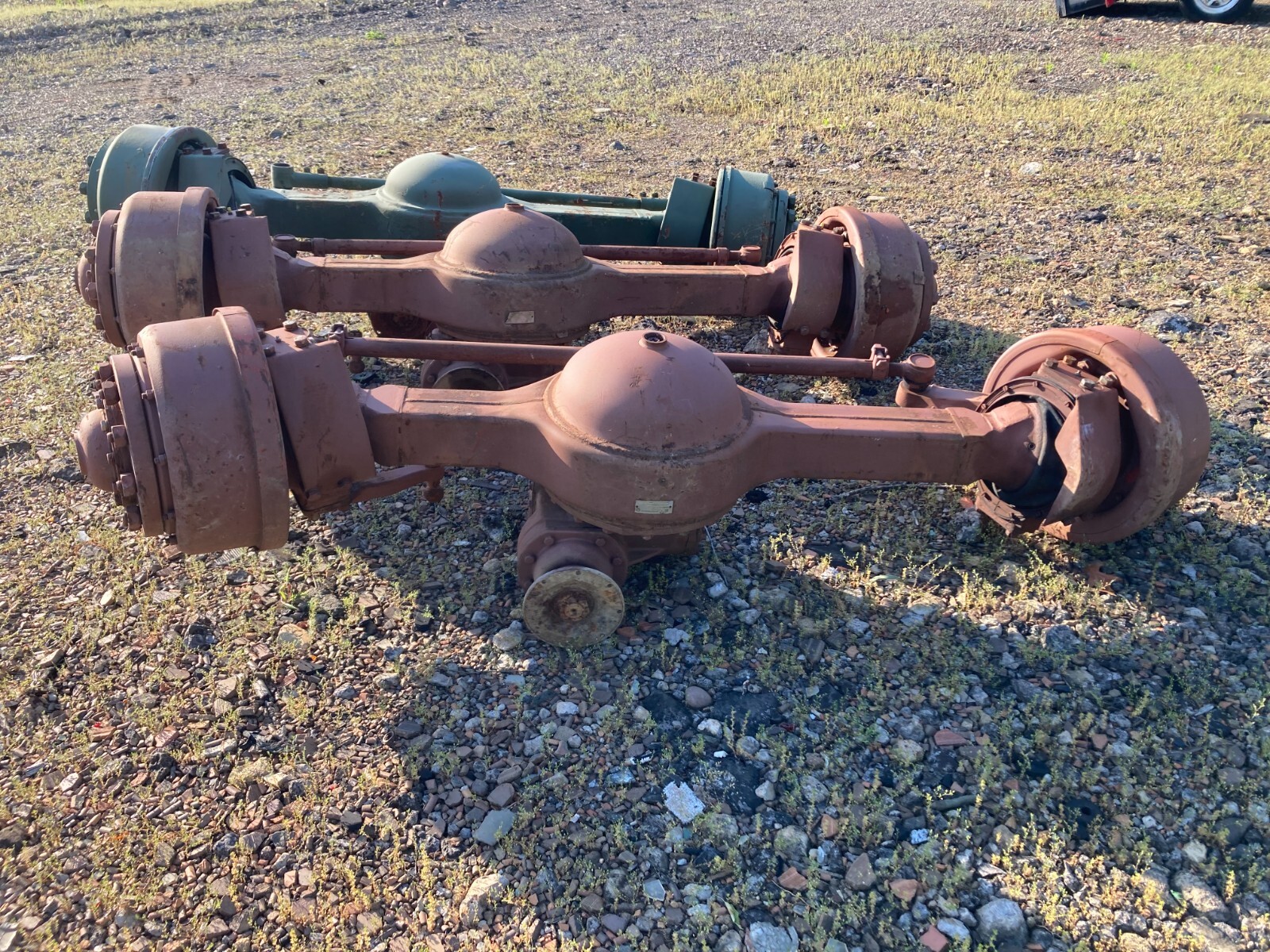 5 Ton Military Rockwell Front Axle with Hyd Brakes 6X6 FM240HX36 Govt ...
