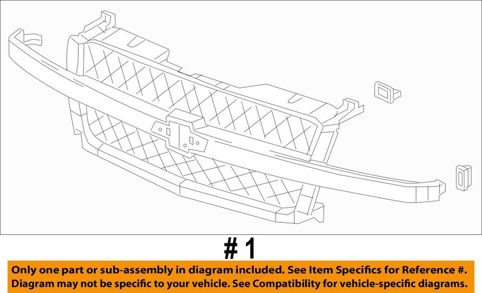 Chevrolet GM OEM 03-06 Silverado 1500-Grille Grill 88968933 | eBay